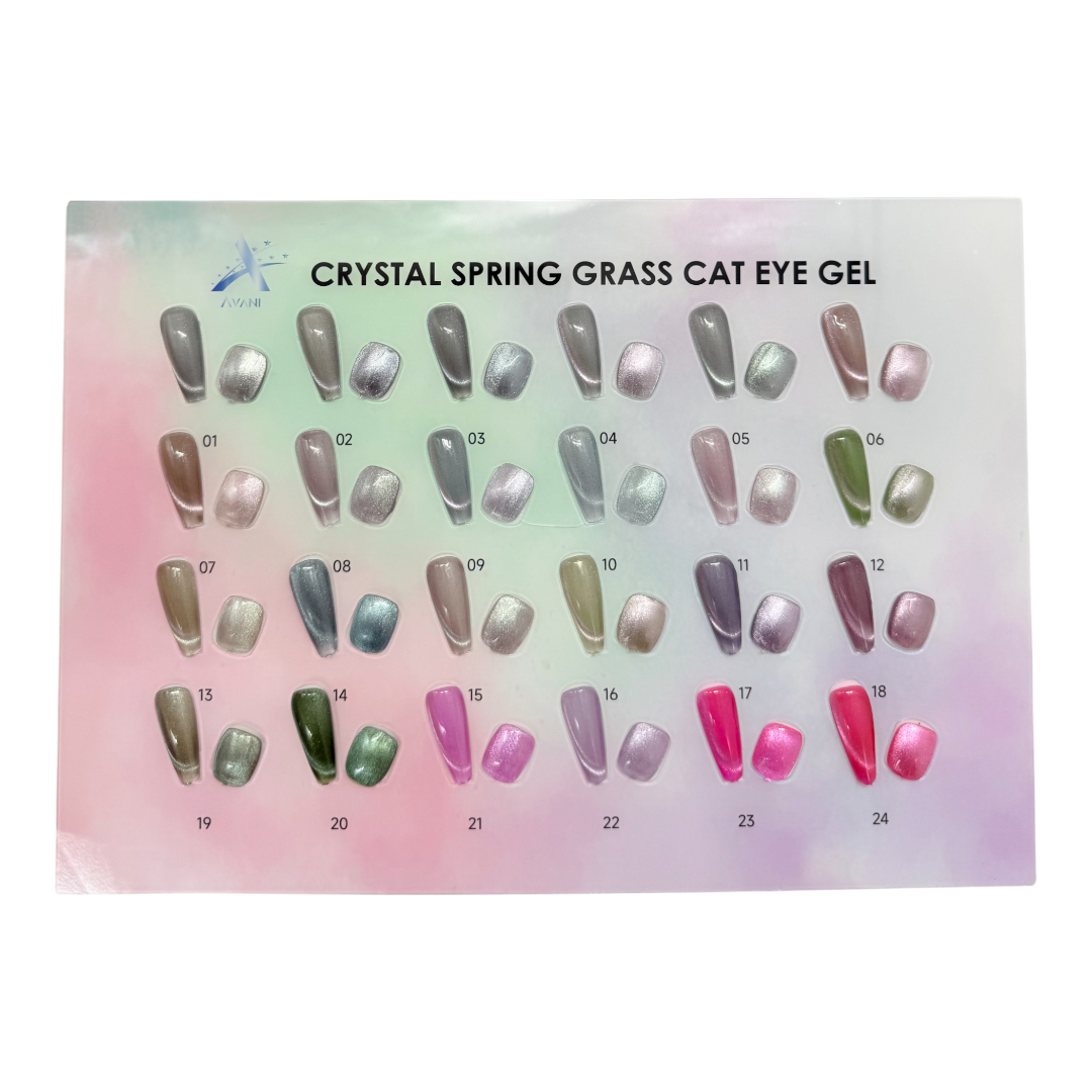 Avani Crystal Spring Grass Cat Eye – Cali Nail Supply